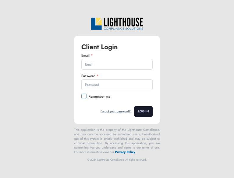 Lightweb Has a New Look! | Lighthouse Compliance